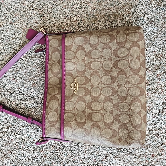Coach | Bags | Coach Vinyl Crossbody | Poshmark